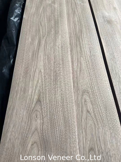 Light Color American Walnut Wood Veneer Bleached Panel A